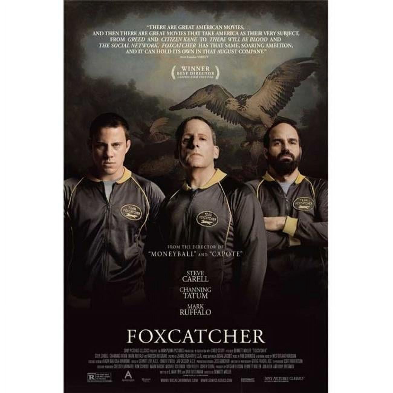 Pop Culture Graphics MOVGB56245 Foxcatcher Movie Poster, 11 x 17 ...