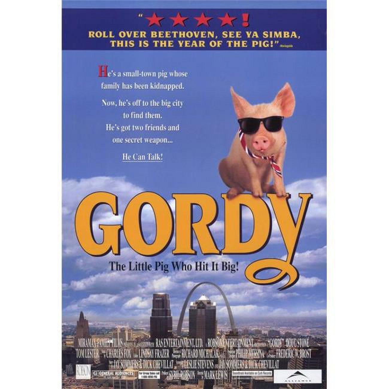 Pop Culture Graphics MOVGE3978 Gordy Movie Poster, 11 x 17 - Walmart.com