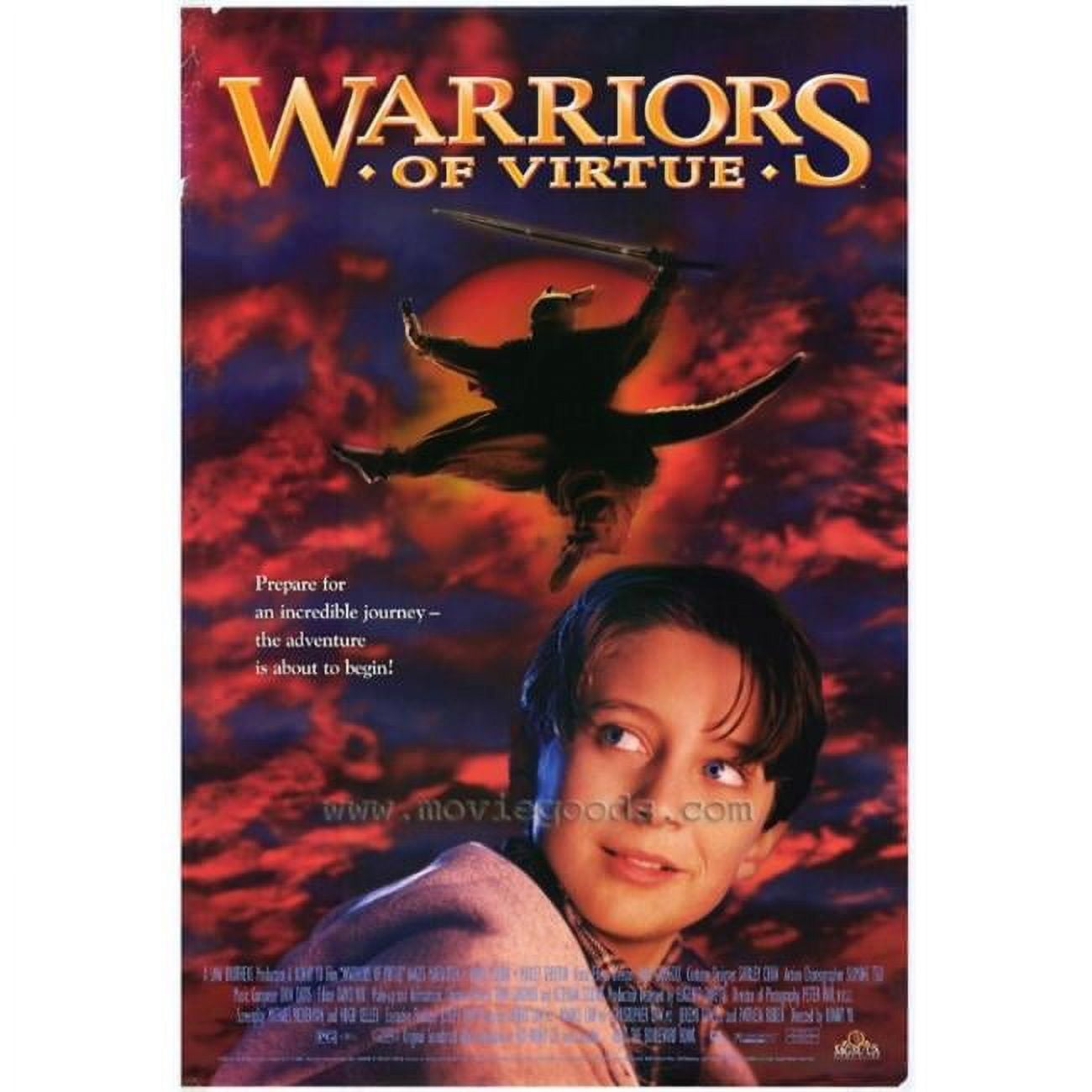 Pop Culture Graphics MOVGE8217 Warriors of Virtue Movie Poster, 11 x 17 ...