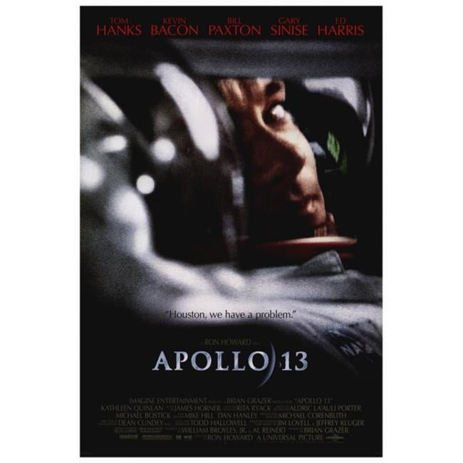 Pop Culture Graphics MOVGF0328 Apollo 13 Movie Poster Print, 27 x 40 ...