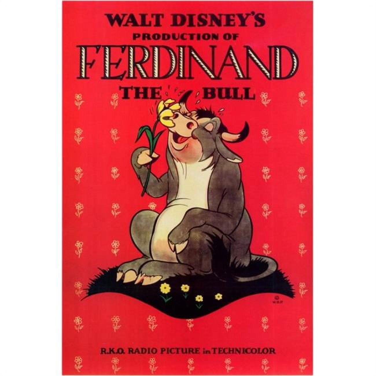Pop Culture Graphics MOVGF7293 Ferdinand The Bull Movie Poster Print ...