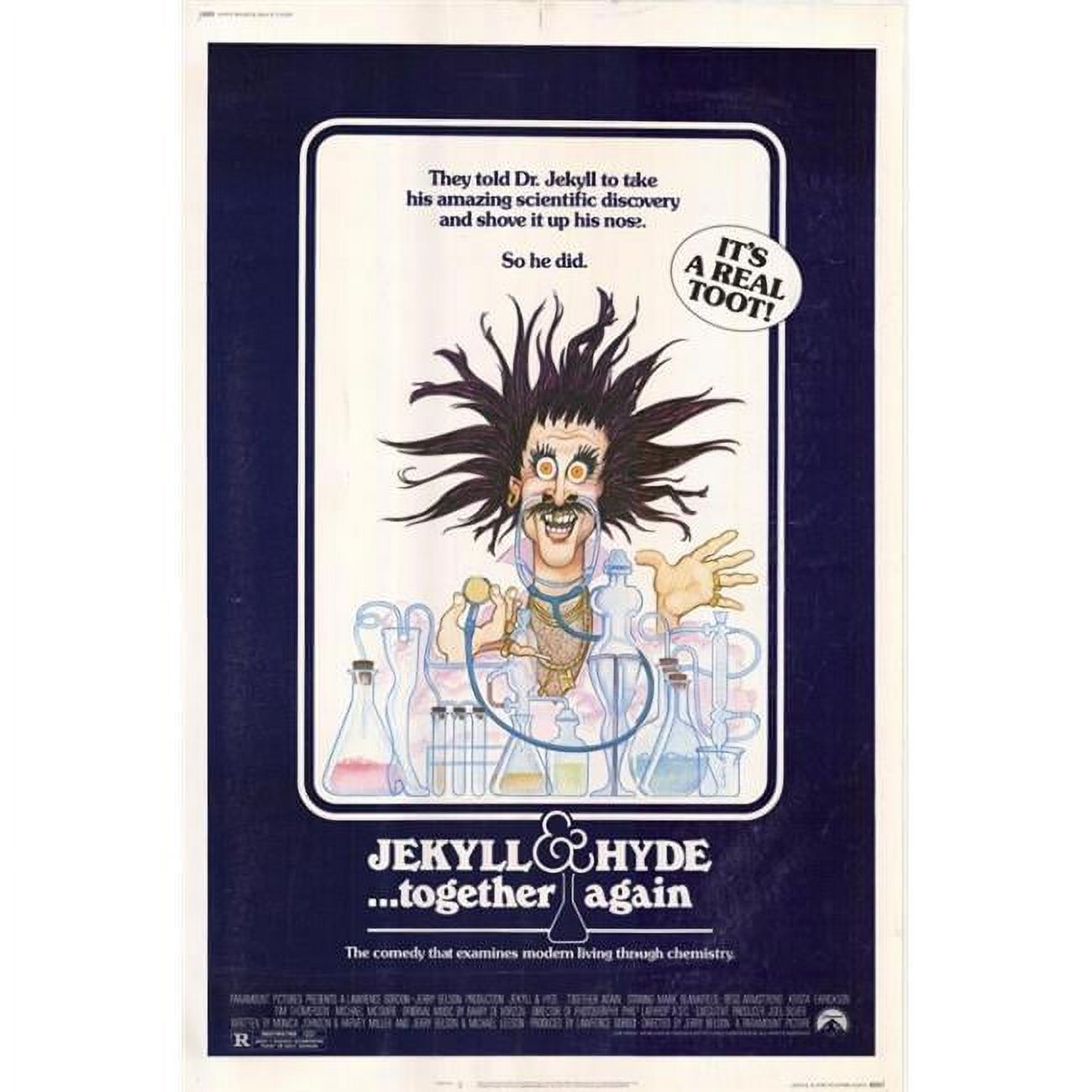 Pop Culture Graphics MOVGH9302 Jekyll & Hyde Together Again Movie Poster Print, 27 x 40 ...