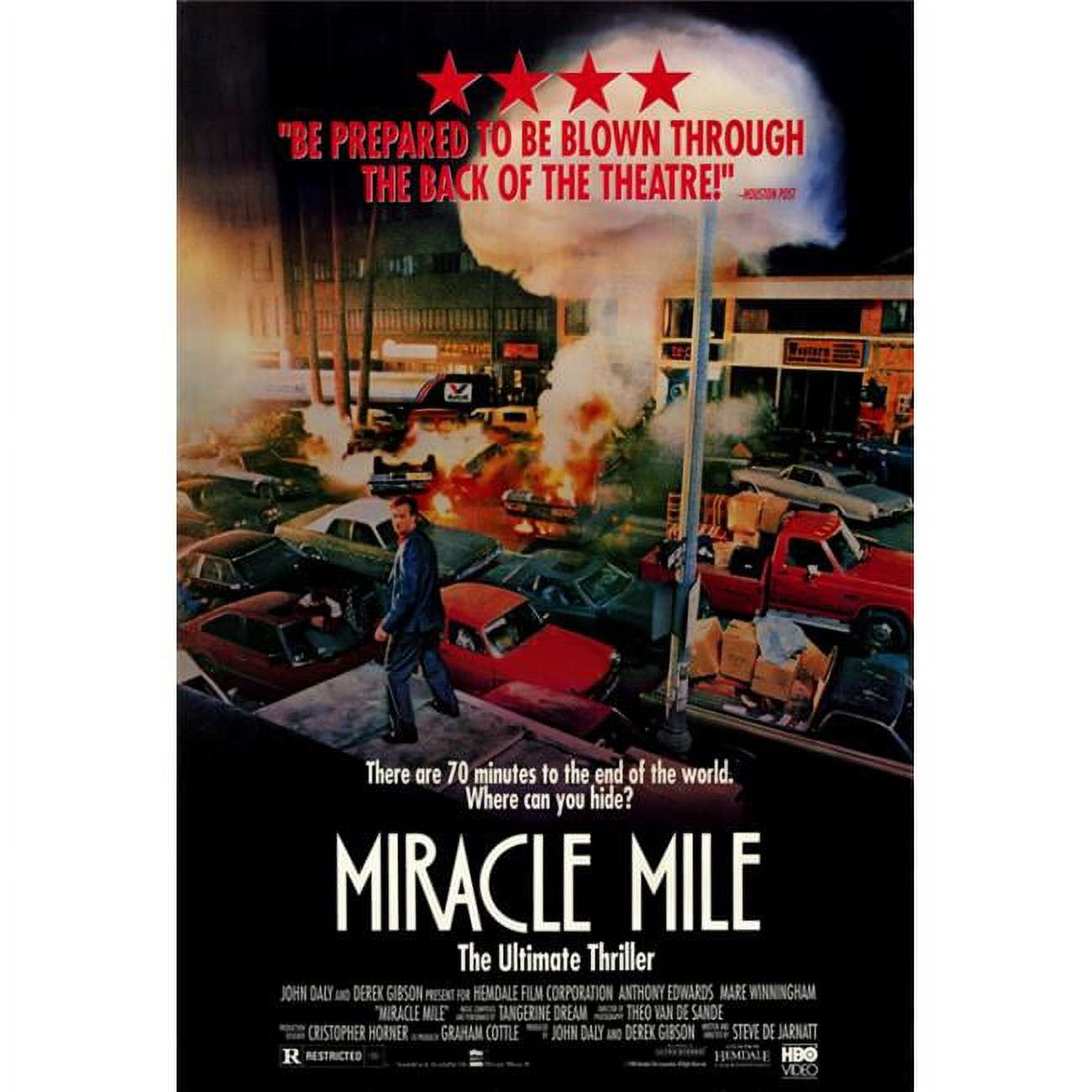 Pop Culture Graphics MOVGH9717 Miracle Mile Movie Poster Print, 27 x 40 ...