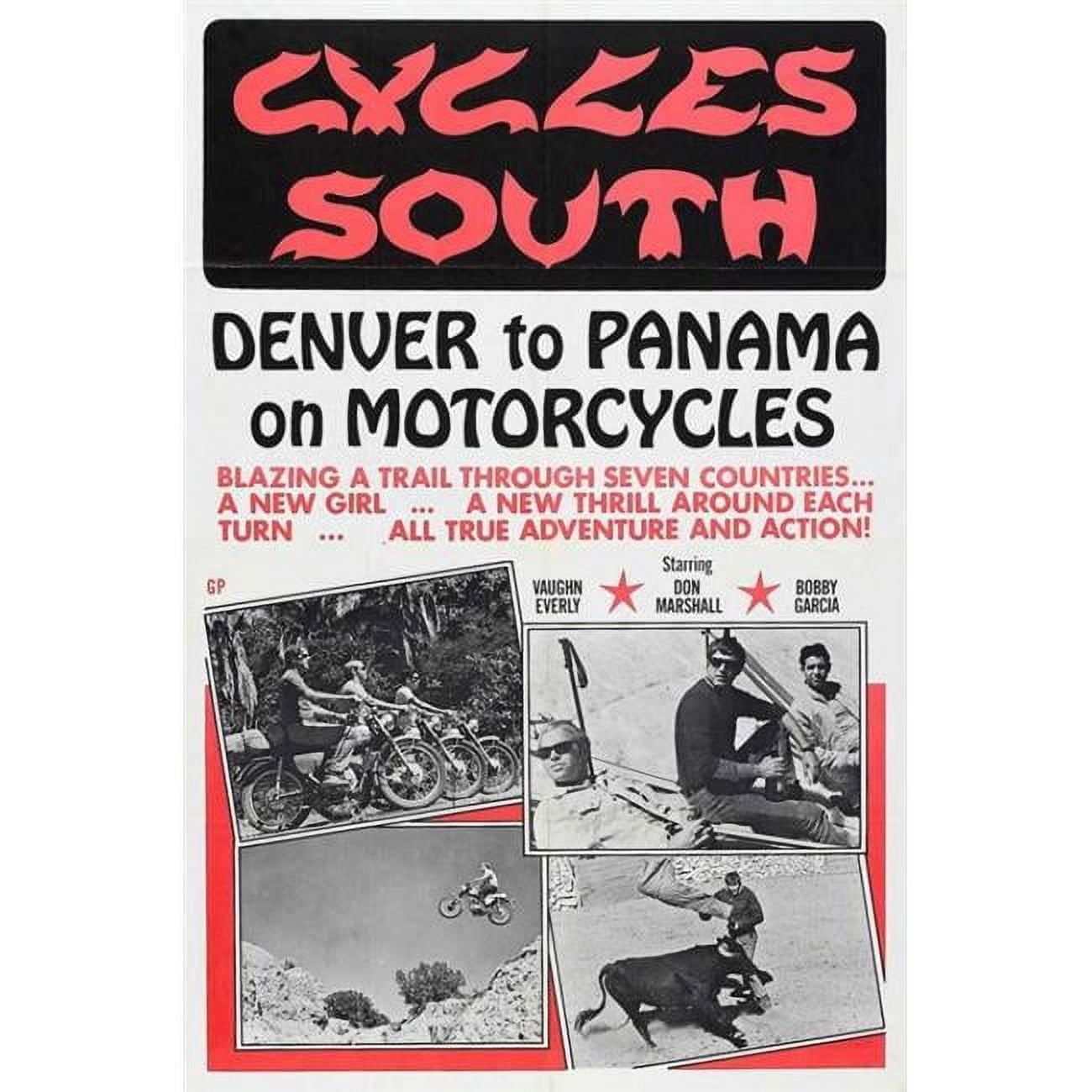 Cycles South Movie Poster (11 x 17) - Walmart.com