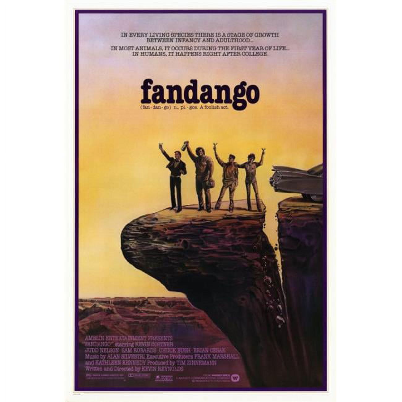 Pop Culture Graphics MOVIF1403 Fandango Movie Poster Print, 27 x 40 ...
