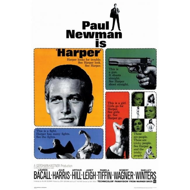 Pop Culture Graphics MOVIF2421 Harper Movie Poster Print, 27 x 40 ...