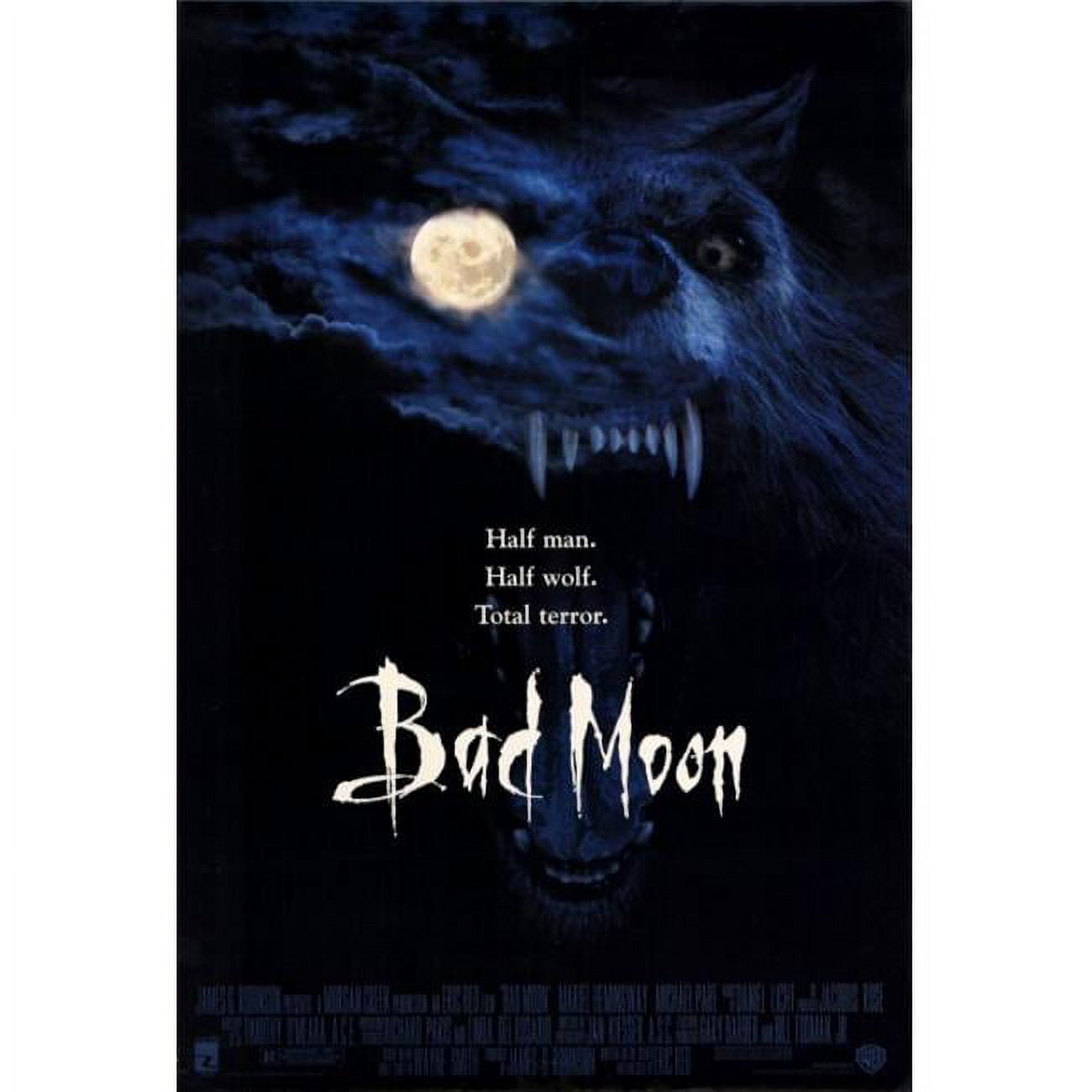 Pop Culture Graphics MOVIF8407 Bad Moon Movie Poster Print, 27 x 40 ...