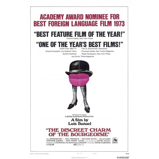Pop Culture Graphics MOVIG5994 The Discreet Charm of The Bourgeoisie ...