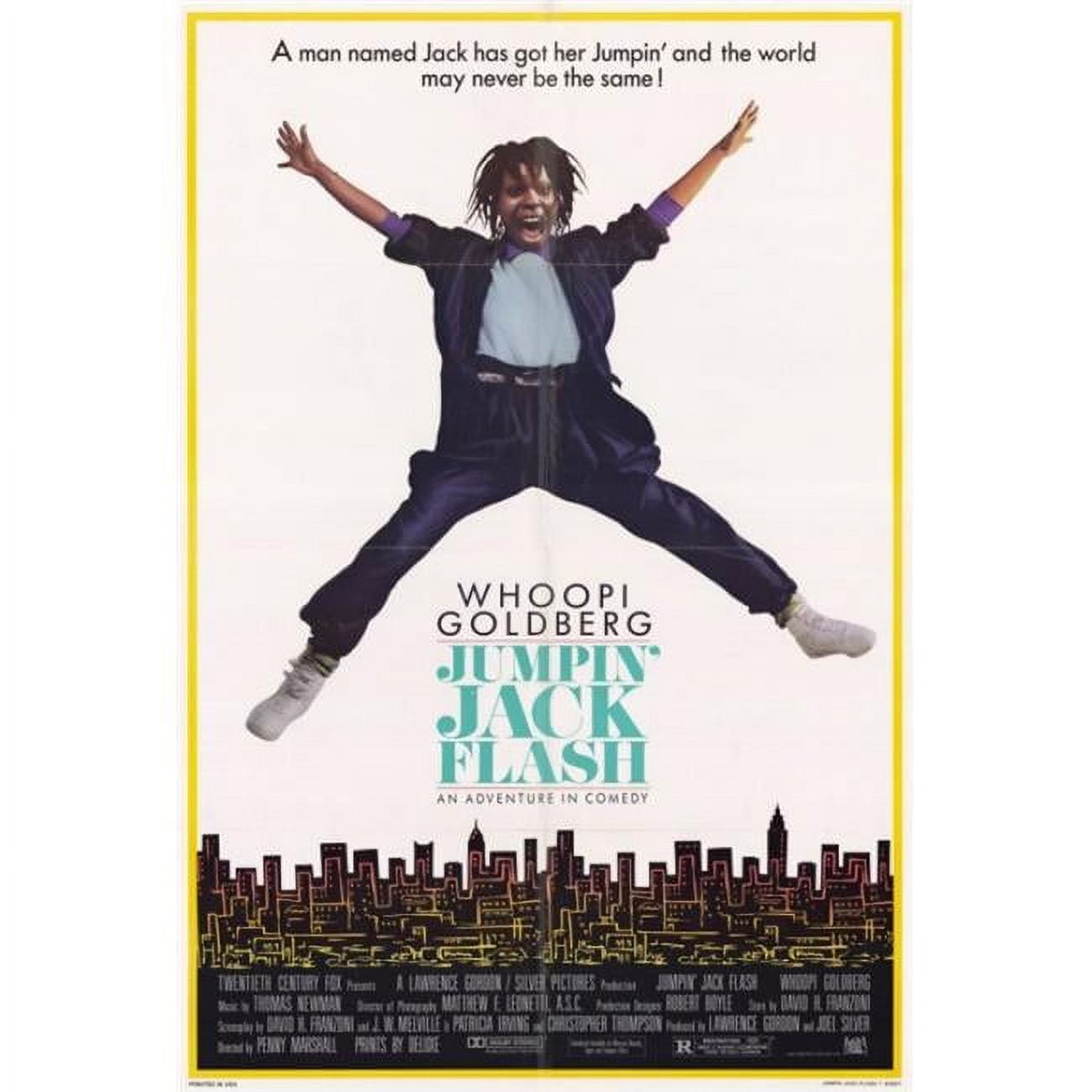 Pop Culture Graphics MOVIH1253 Jumpin Jack Flash Movie Poster Print, 27 ...