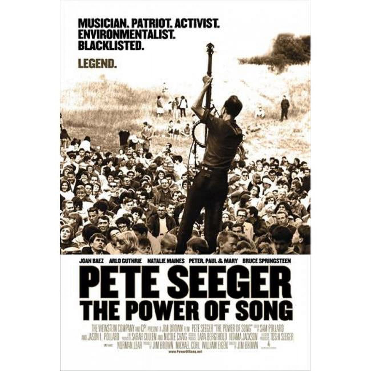 Pop Culture Graphics MOVII1929 Pete Seeger The Power of Song Movie ...