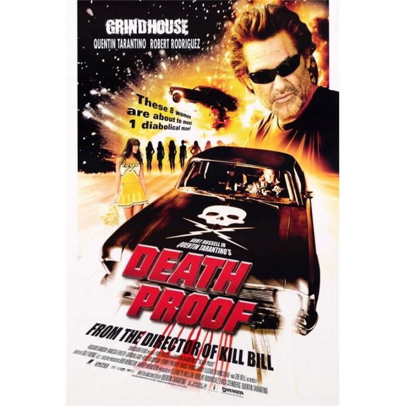 Pop Culture Graphics MOVII6060 Death Proof Movie Poster Print, 27 x 40 ...