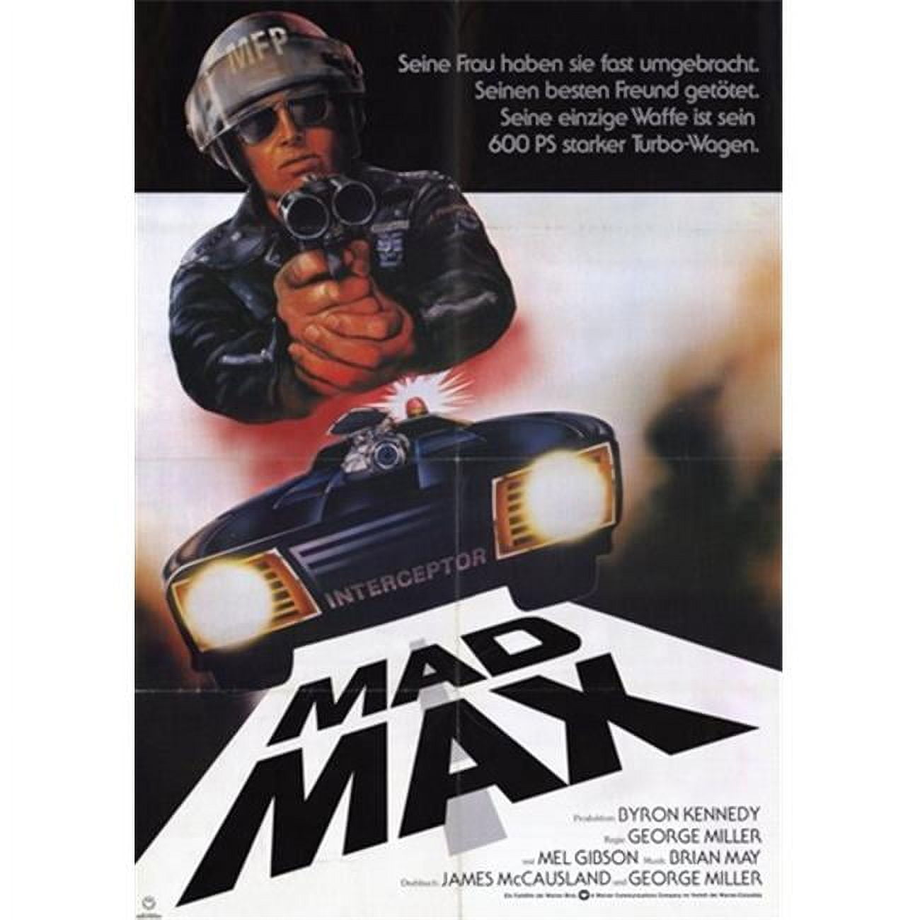 Pop Culture Graphics Mad Max Movie Poster, 11 x 17 - Walmart.com