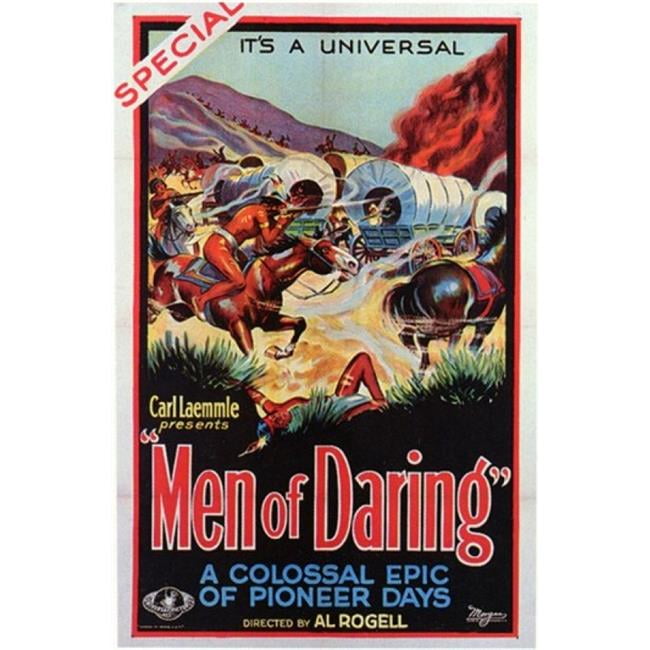 Pop Culture Graphics Men of Daring Movie Poster - 11 x 17 - Walmart.com