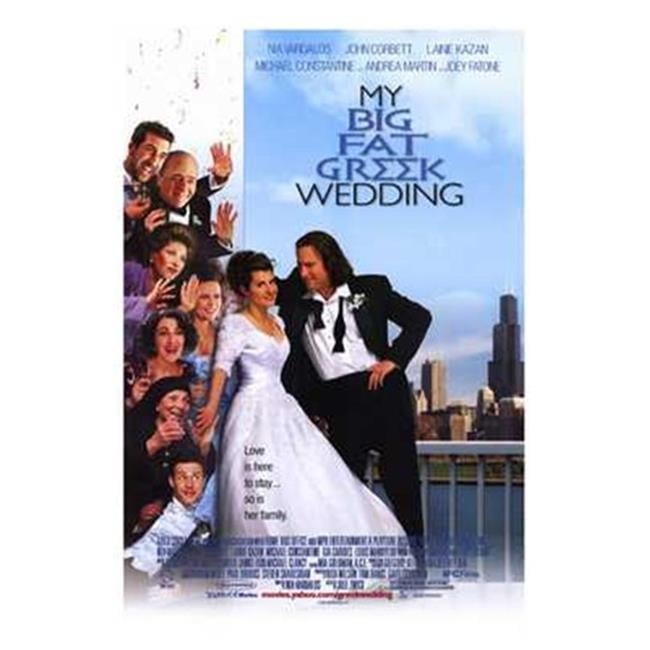 Pop Culture Graphics My Big Fat Greek Wedding Movie Poster - 11 x 17 ...
