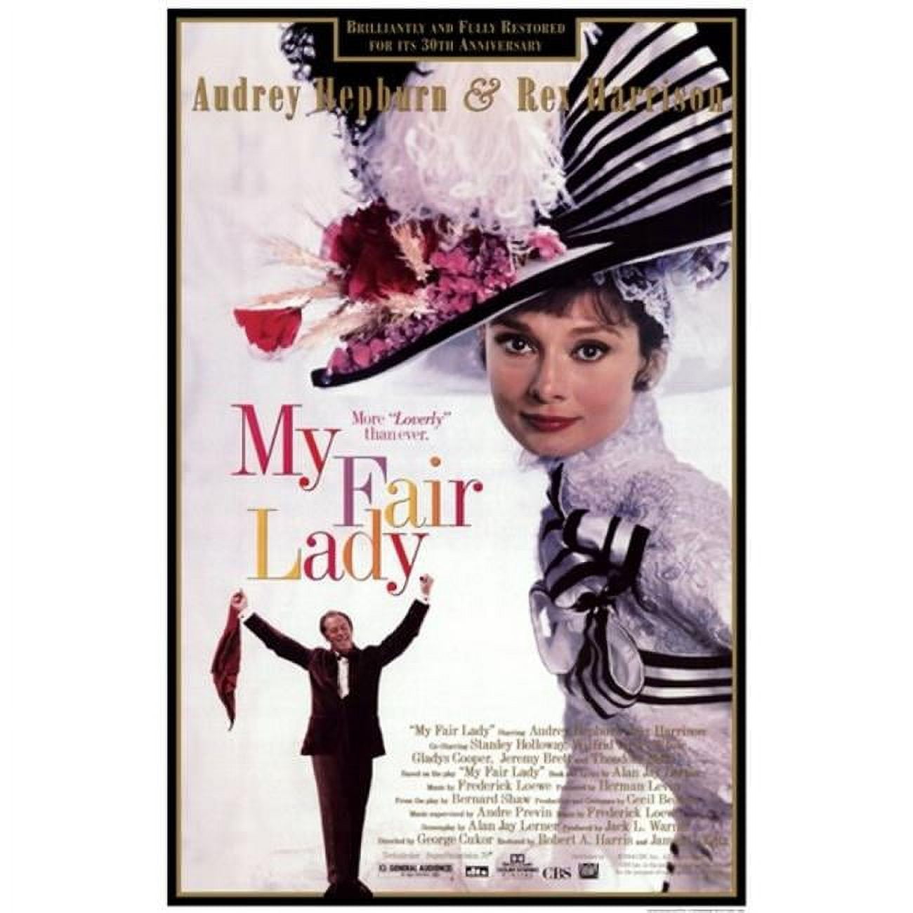 Pop Culture Graphics My Fair Lady Movie Poster, 11 x 17 - Walmart.com