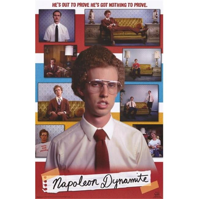 Pop Culture Graphics Napoleon Dynamite Movie Poster 11 x 17 - Walmart.com