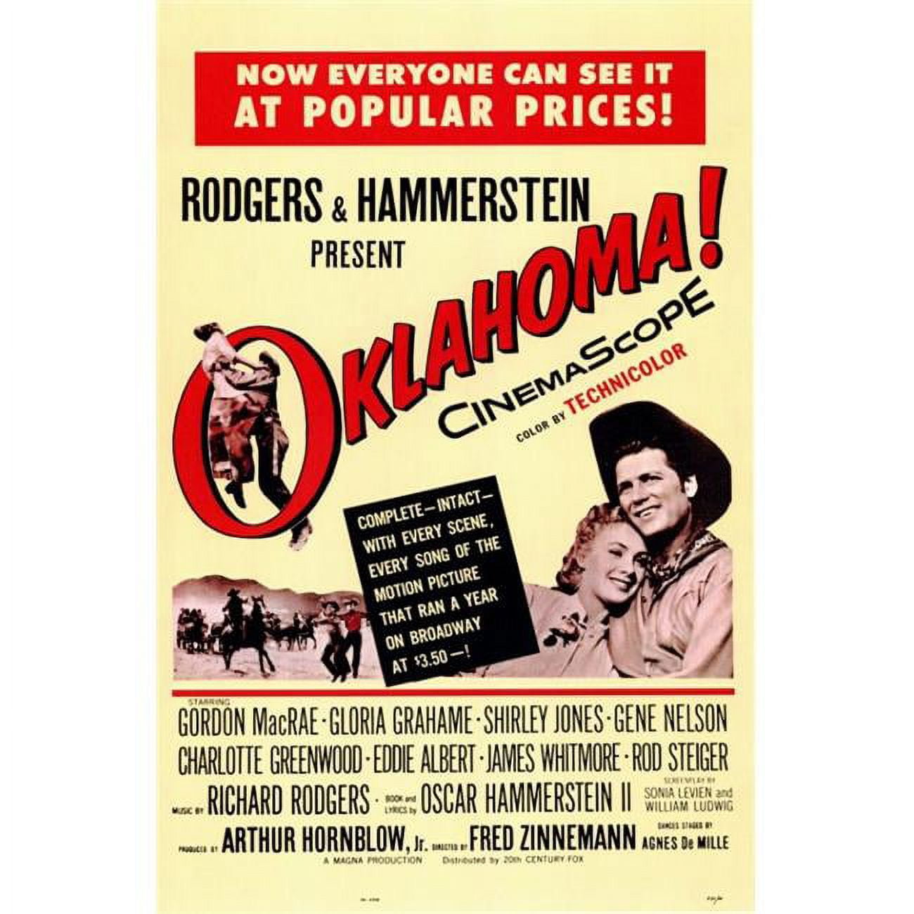 Pop Culture Graphics Oklahoma Movie Poster, 11 x 17 - Walmart.com