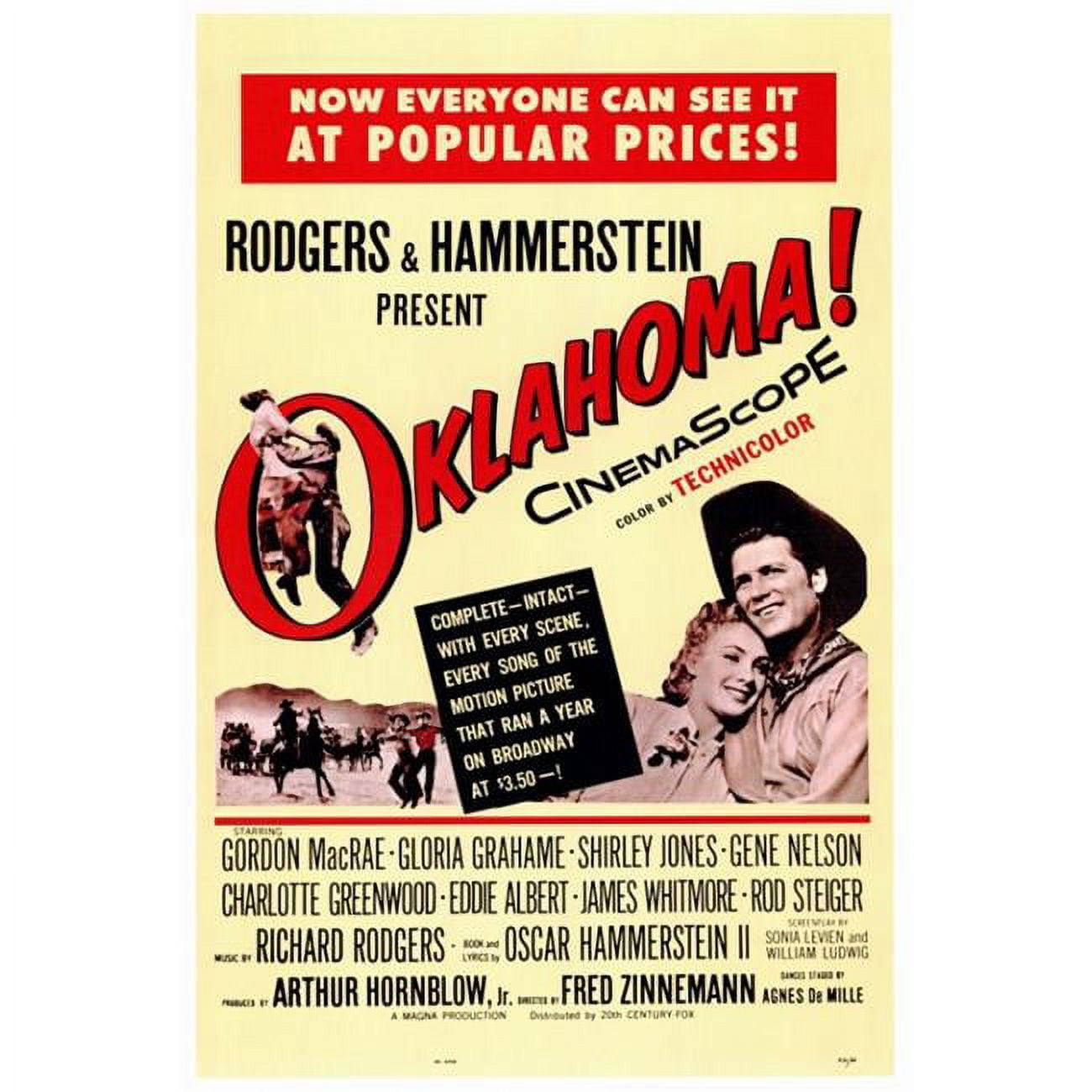 Pop Culture Graphics Oklahoma Movie Poster Print, 27 x 40 - Walmart.com