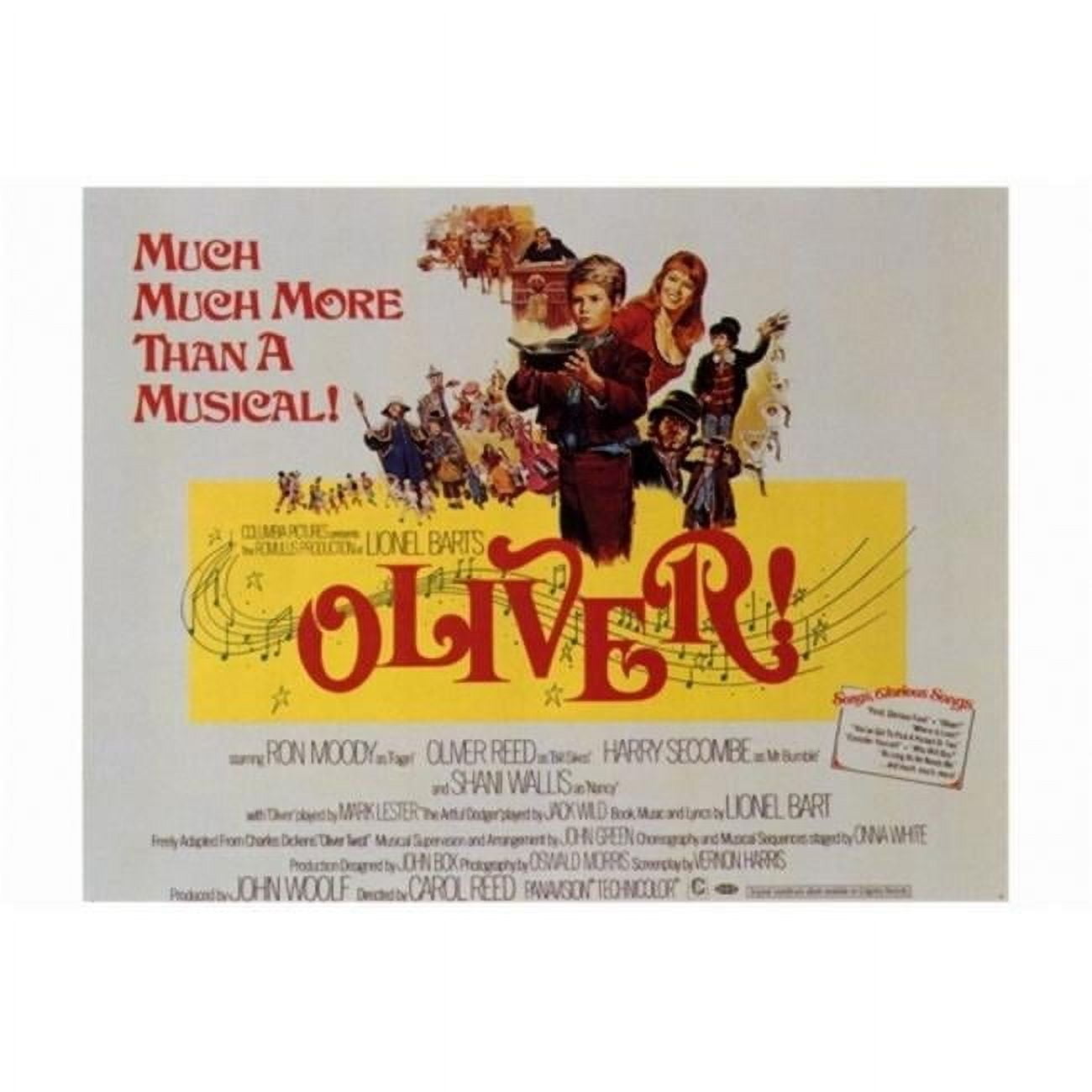 Pop Culture Graphics Oliver Movie Poster Print - 27 x 40 - Walmart.com