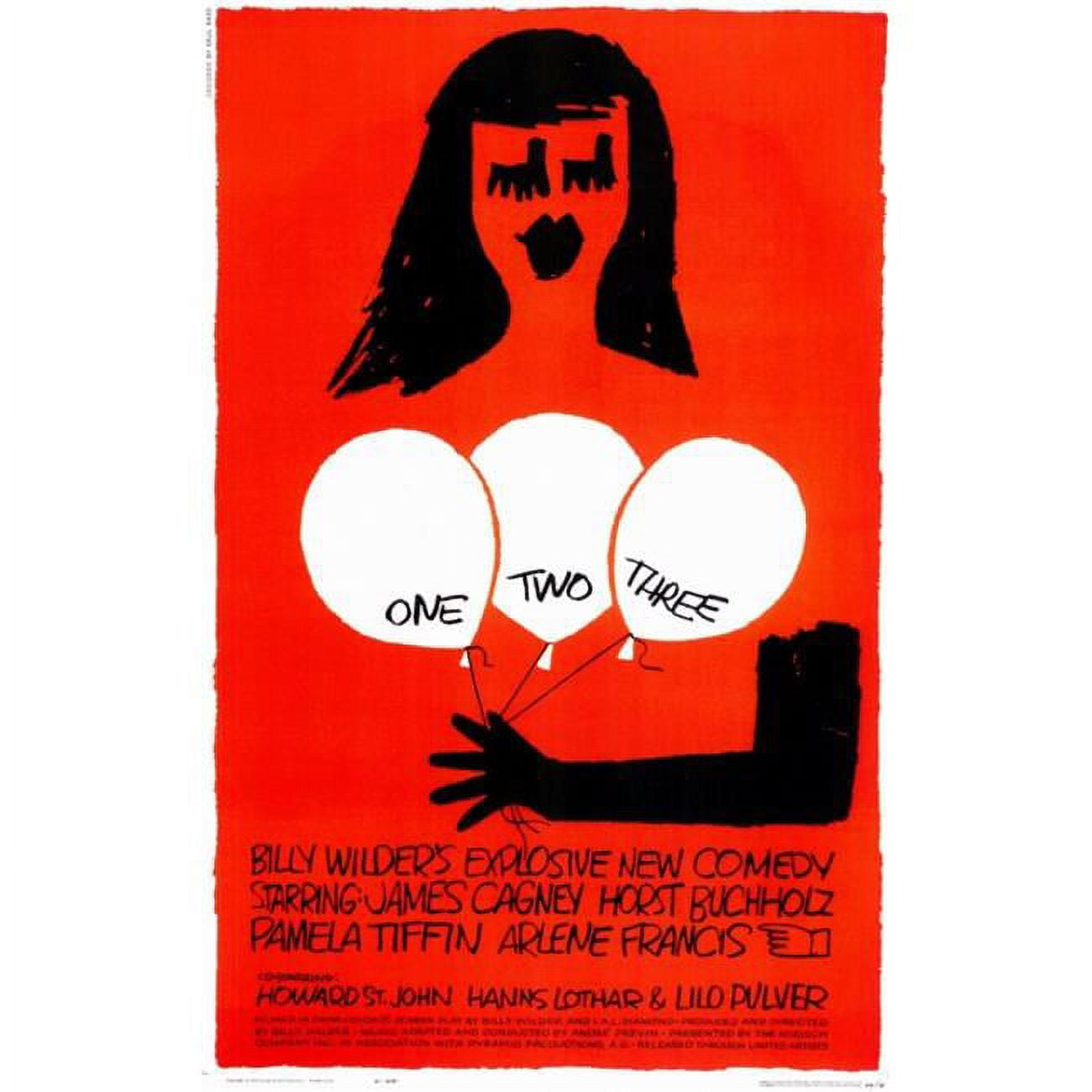 Pop Culture Graphics One Two Three Movie Poster - 11 x 17 - Walmart.com