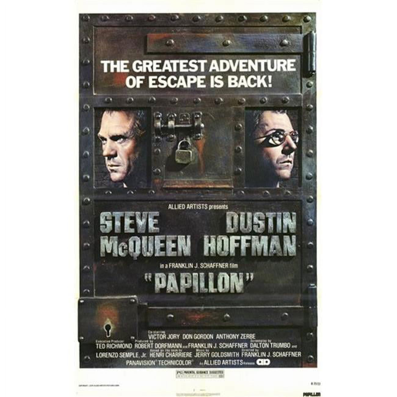 Pop Culture Graphics Papillon Movie Poster, 11 x 17 - Walmart.com