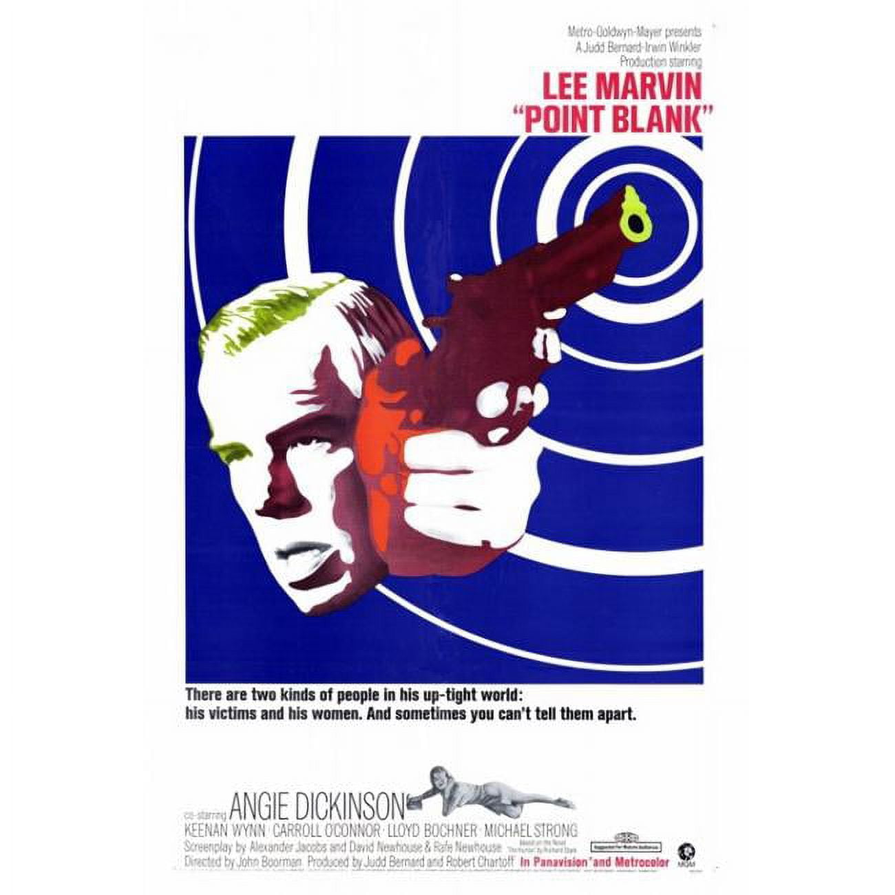 Pop Culture Graphics Point Blank Movie Poster Print, 27 x 40 - Walmart.com