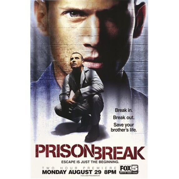 Pop Culture Graphics Prison Break TV Movie Poster - 11 x 17 - Walmart.com