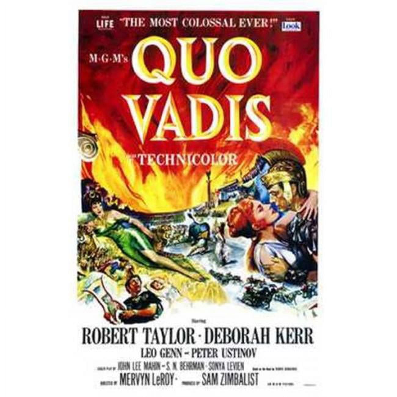 Pop Culture Graphics Quo Vadis Movie Poster, 11 x 17 - Walmart.com