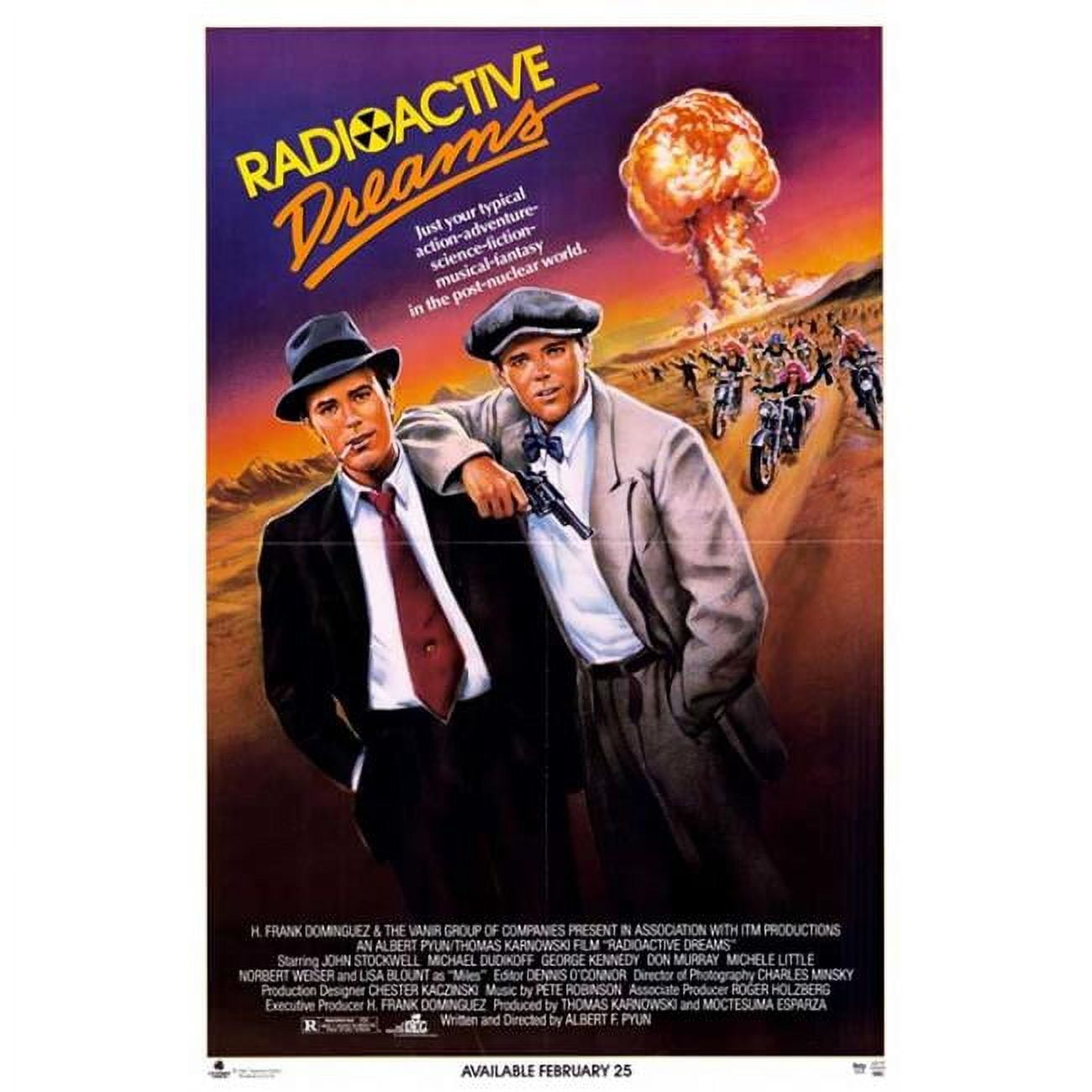 Pop Culture Graphics Radioactive Dreams Movie Poster 11 x 17 - Walmart.com