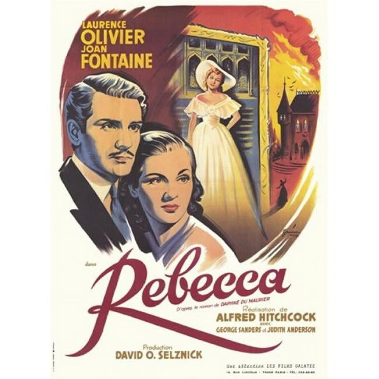 Pop Culture Graphics Rebecca Movie Poster - 11 x 17 - Walmart.com