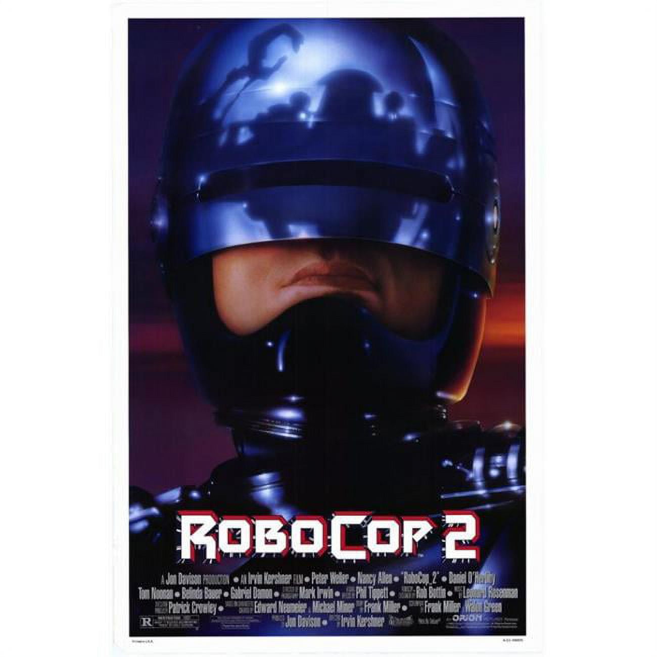 Pop Culture Graphics Robocop 2 Movie Poster Print, 27 x 40 - Walmart.com