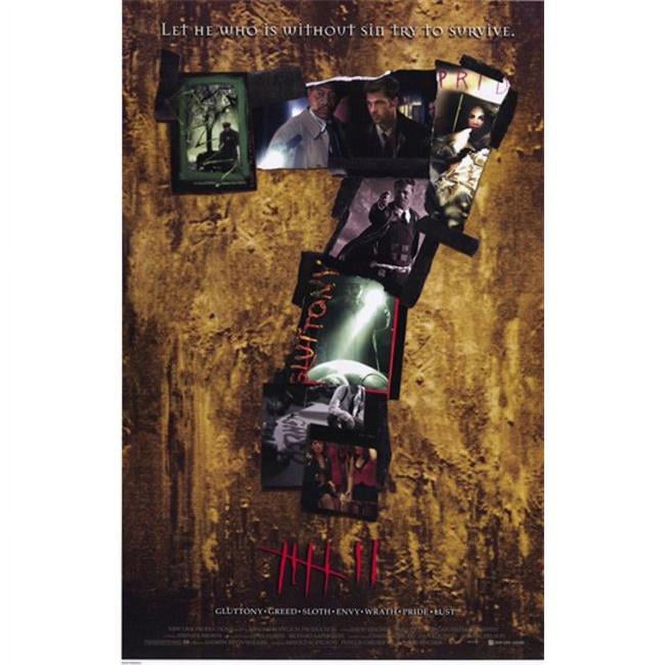 Pop Culture Graphics Seven Movie Poster, 11 x 17 - Walmart.com