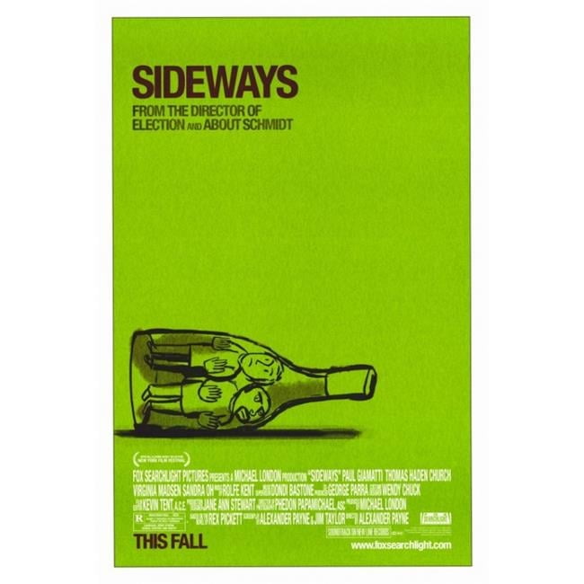 Pop Culture Graphics Sideways Movie Poster Print - 27 x 40 - Walmart.com