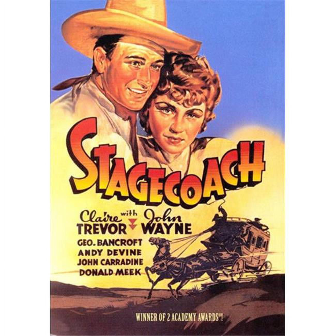 Pop Culture Graphics Stagecoach Movie Poster, 11 x 17 - Walmart.com