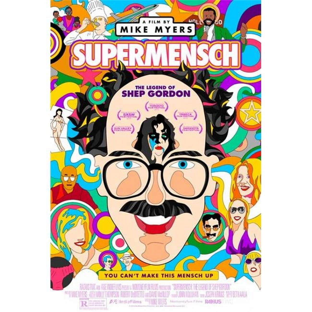 Pop Culture Graphics Supermensch The Legend of Shep Gordon Movie Poster ...