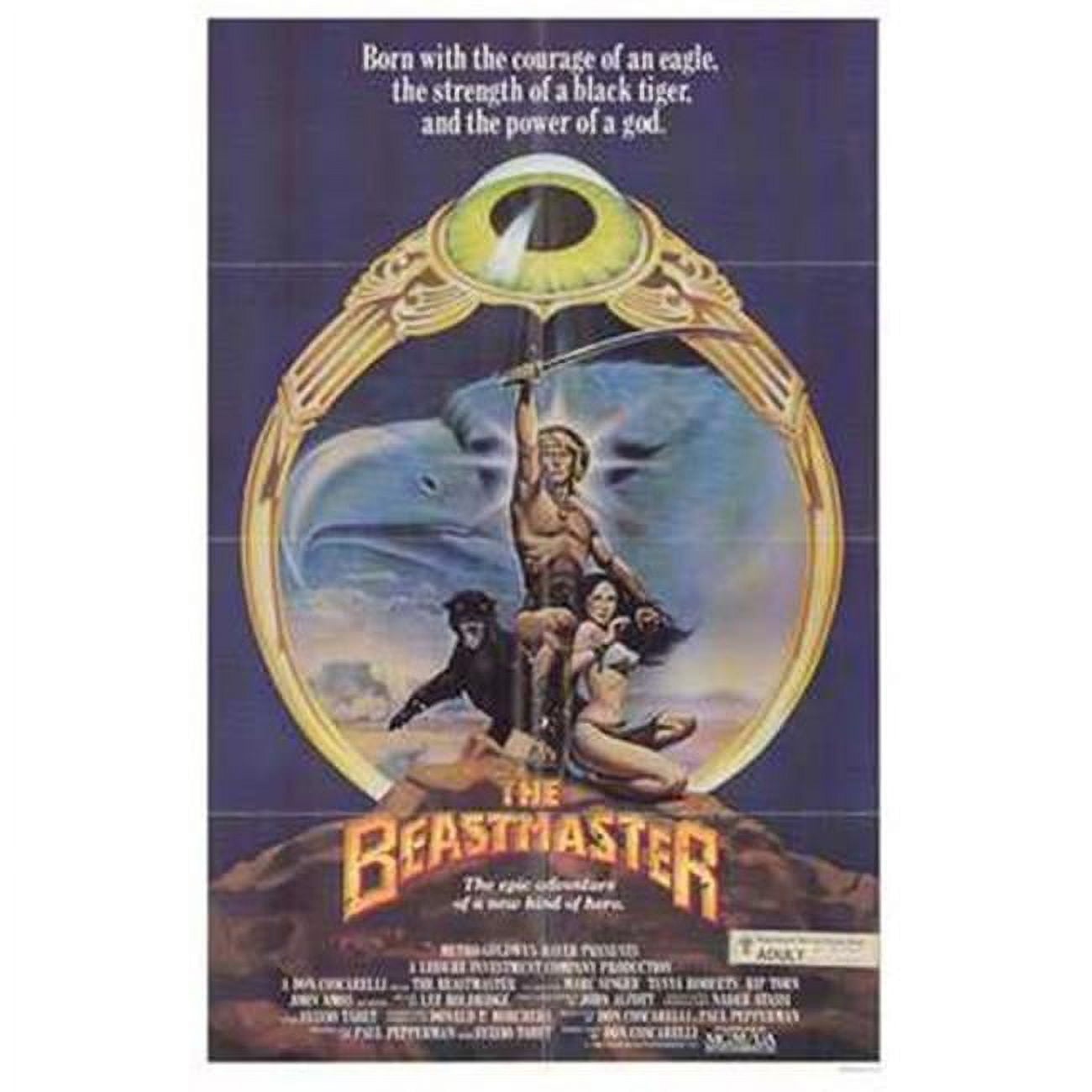 Pop Culture Graphics The Beastmaster Movie Poster, 11 x 17 - Walmart.com
