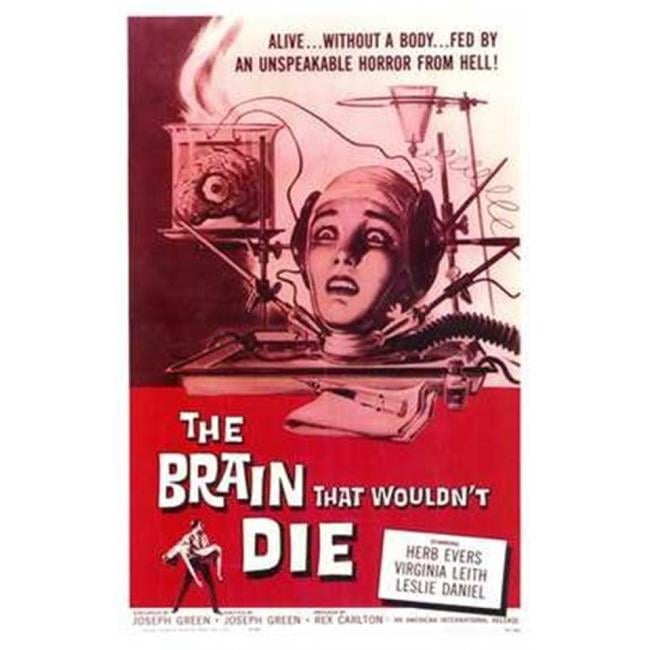 Pop Culture Graphics The Brain That Wouldn't Die Movie Poster - 11 x 17 ...