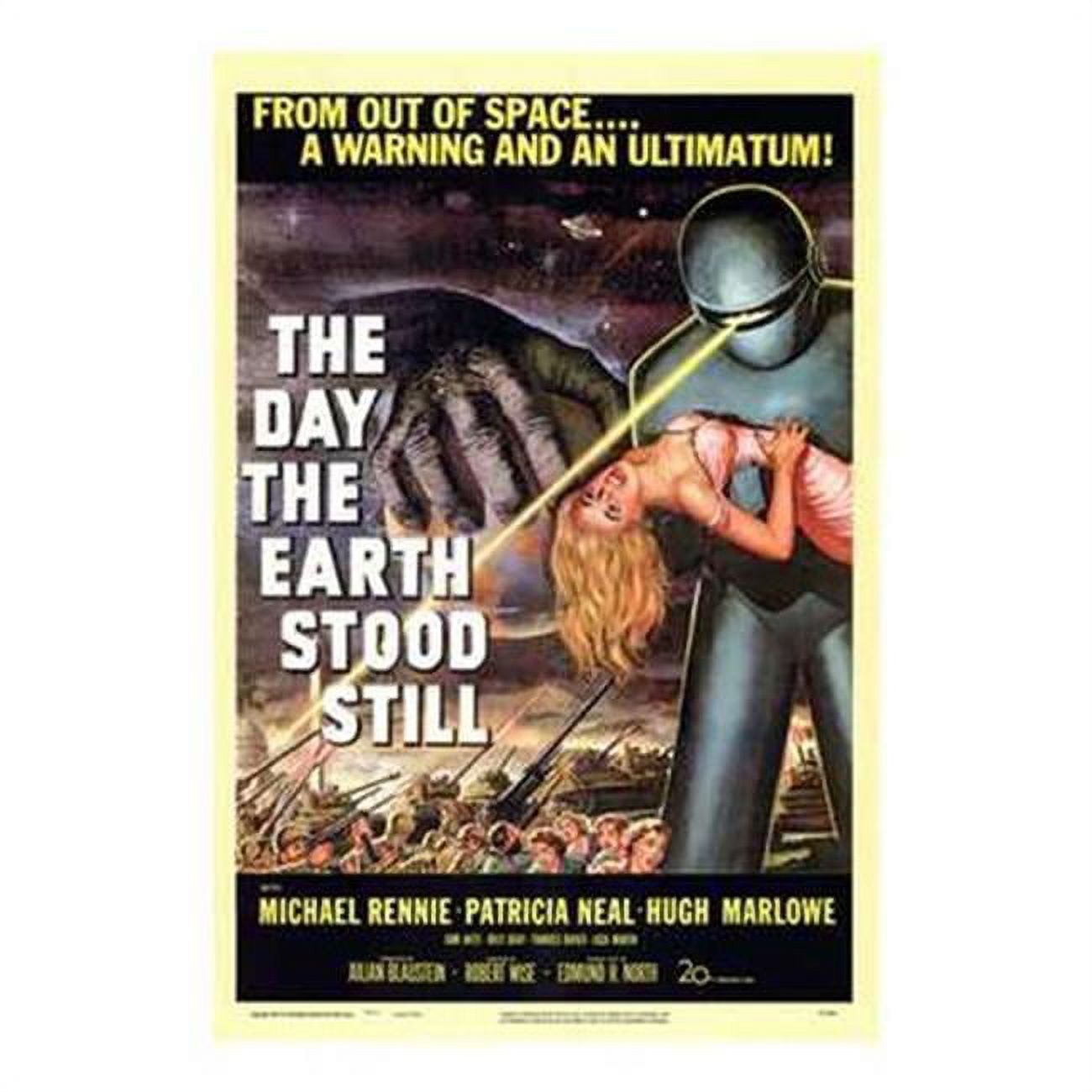 Pop Culture Graphics The Day the Earth Stood Still Movie Poster, 11 x 17 - Walmart.com