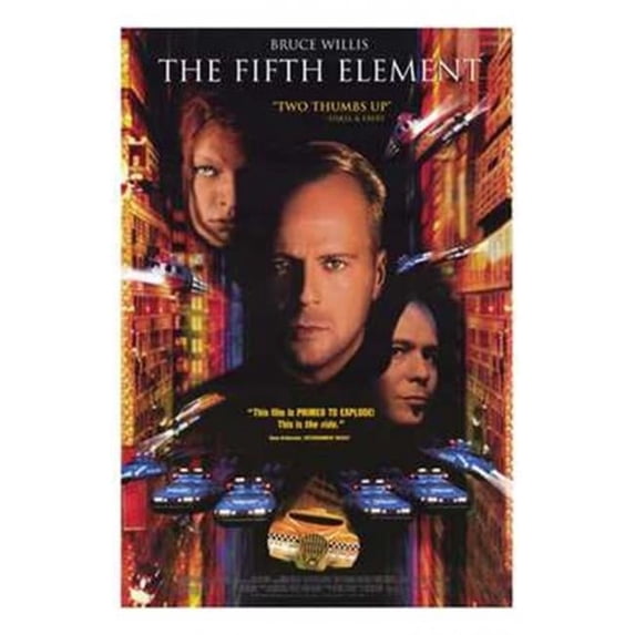Pop Culture Graphics The Fifth Element Movie Poster - 11 x 17 - Walmart.com