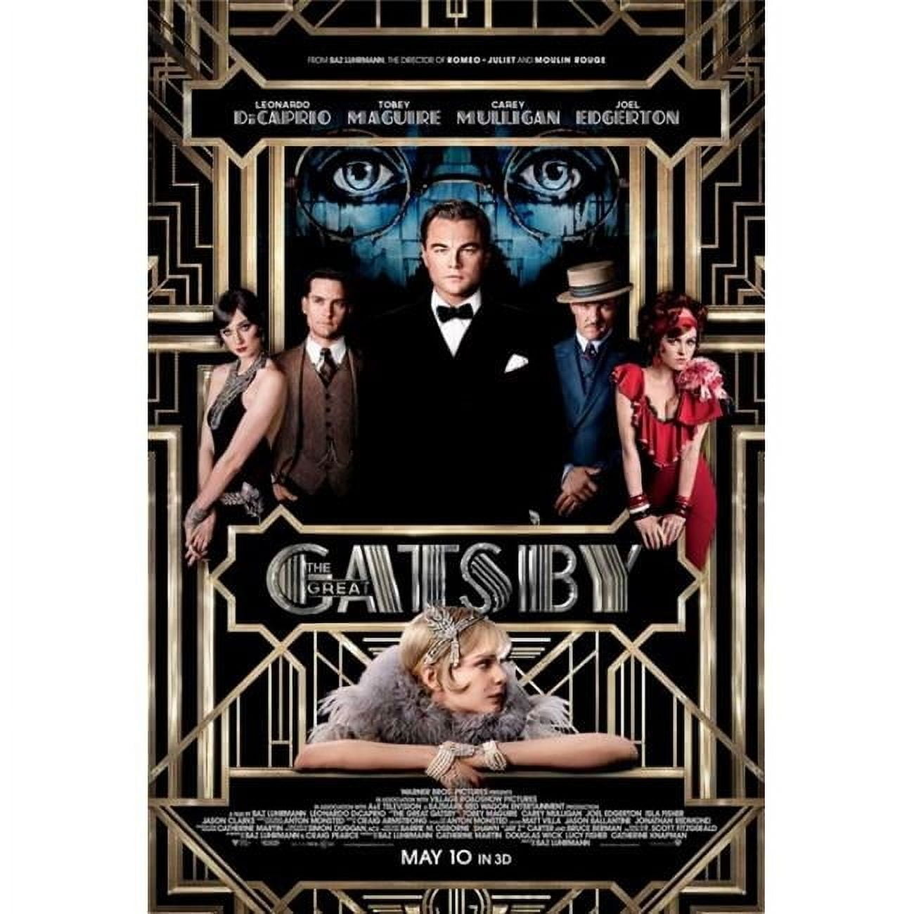 Pop Culture Graphics The Great Gatsby 3D Movie Poster - Walmart.com