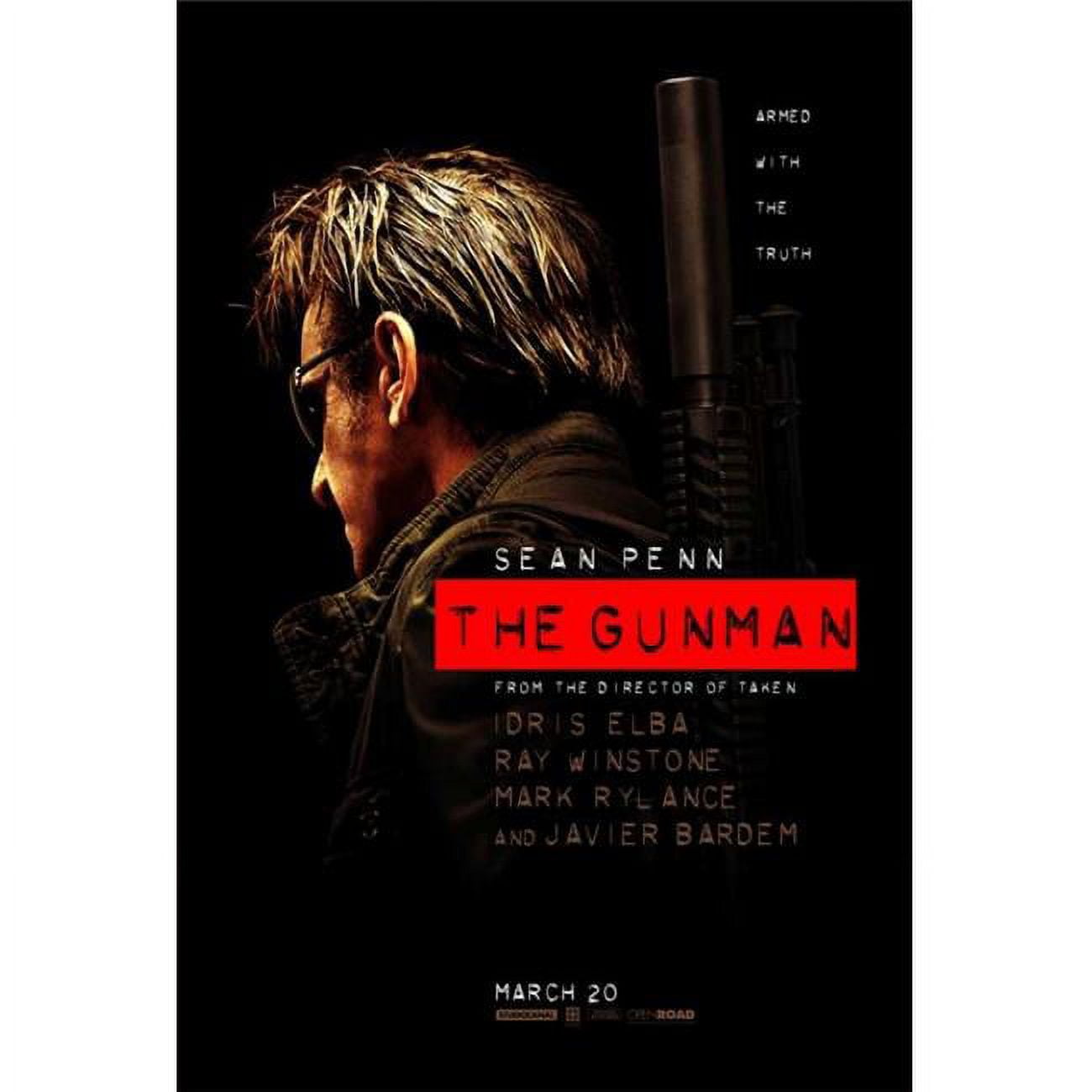 Pop Culture Graphics The Gunman Movie Poster, 11 x 17 - Walmart.com