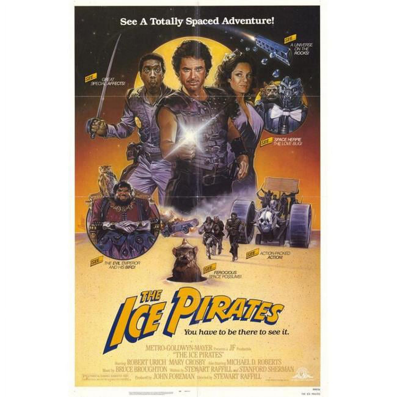 Pop Culture Graphics The Ice Pirates Movie Poster Print - 27 x 40 ...