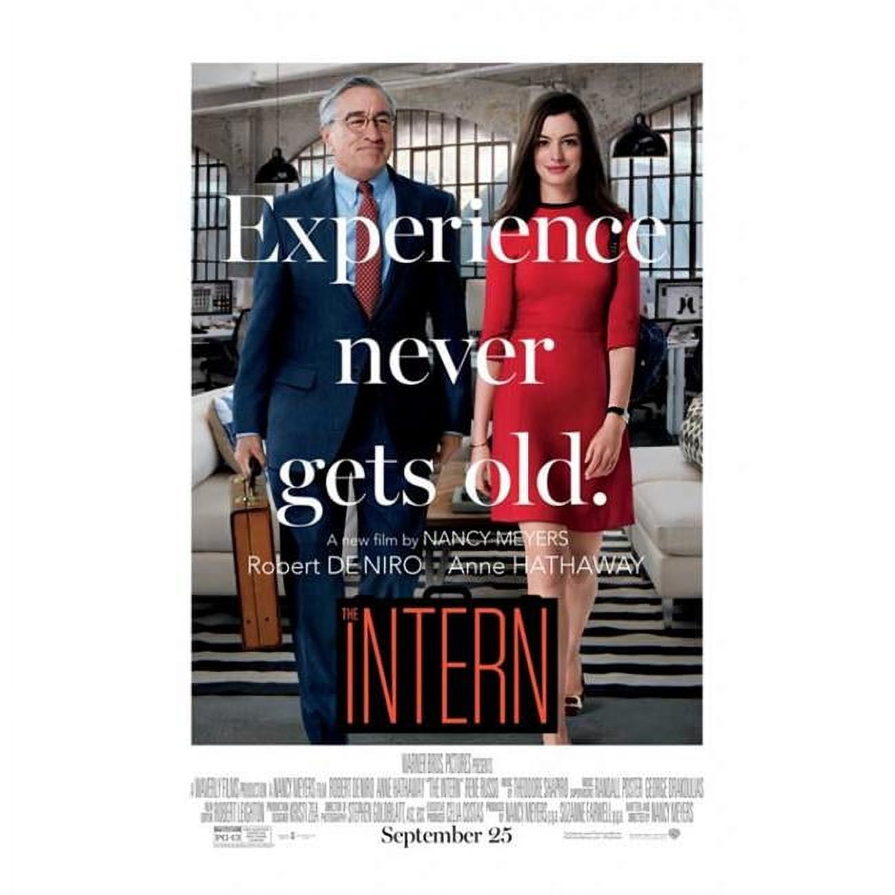 Pop Culture Graphics The Intern Movie Poster, 11 x 17 - Walmart.com