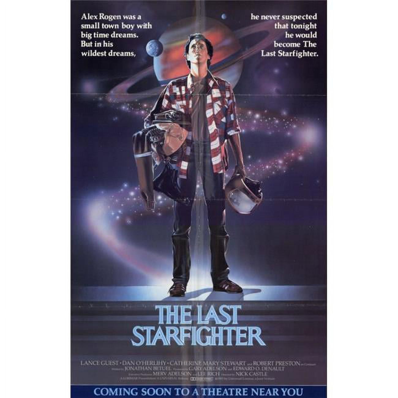 Pop Culture Graphics MOVEE3188 The Last Starfighter Movie Poster, 11 x ...
