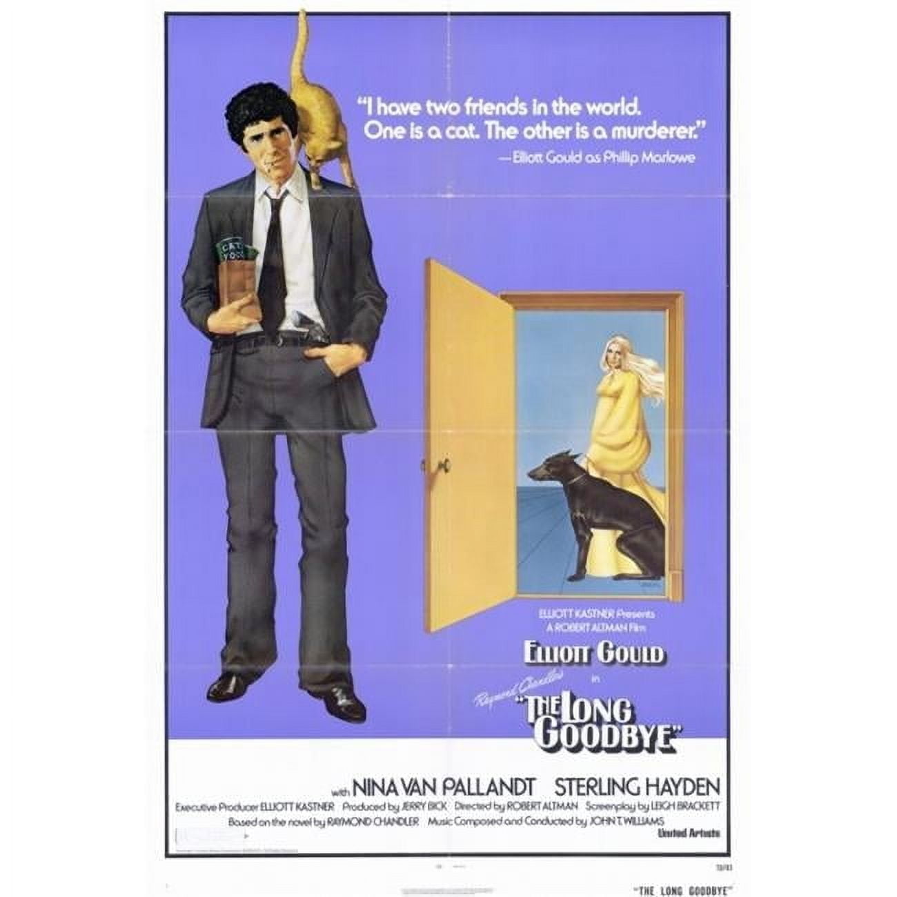 Pop Culture Graphics The Long Goodbye Movie Poster Print - 27 x 40 ...