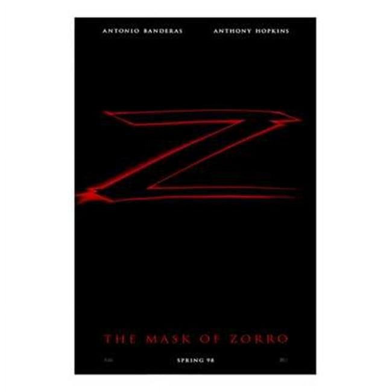 Pop Culture Graphics The Mask of Zorro Movie Poster, 11 x 17 - Walmart.com