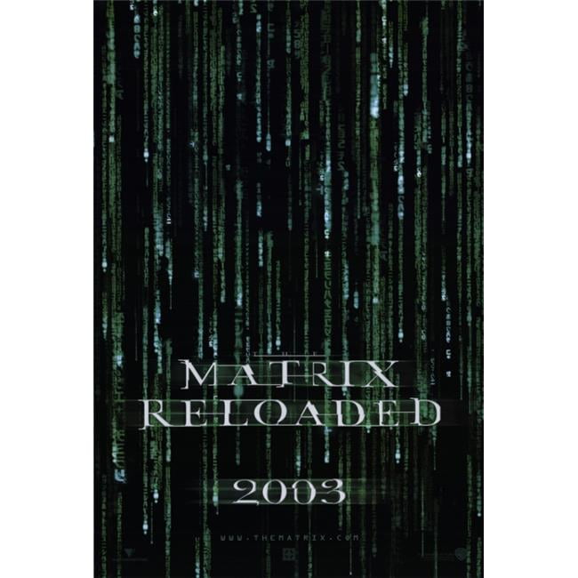 Pop Culture Graphics The Matrix Reloaded Movie Poster Print - 27 x 40 ...