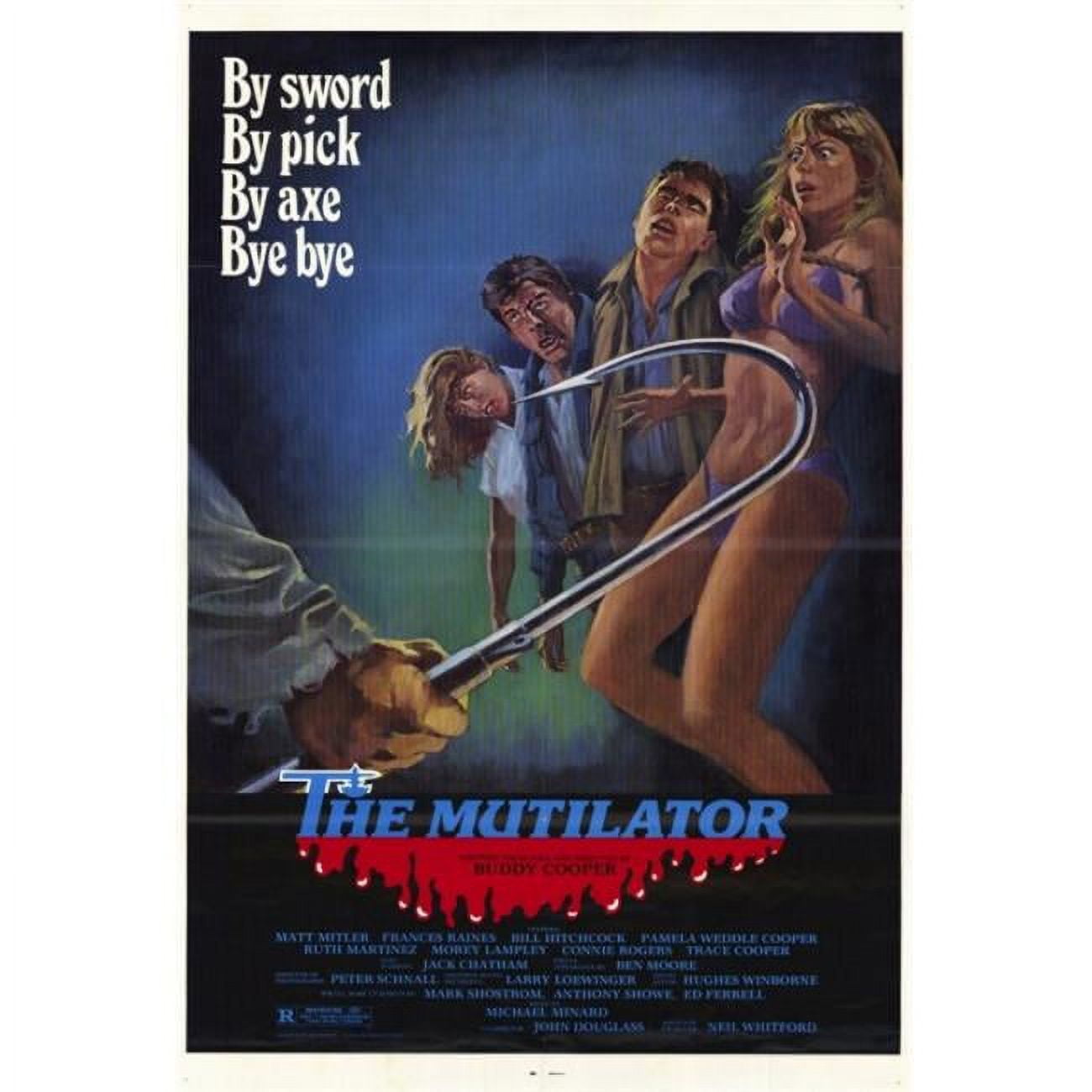 Pop Culture Graphics The Mutilator Movie Poster Print - 27 x 40 - Walmart.com