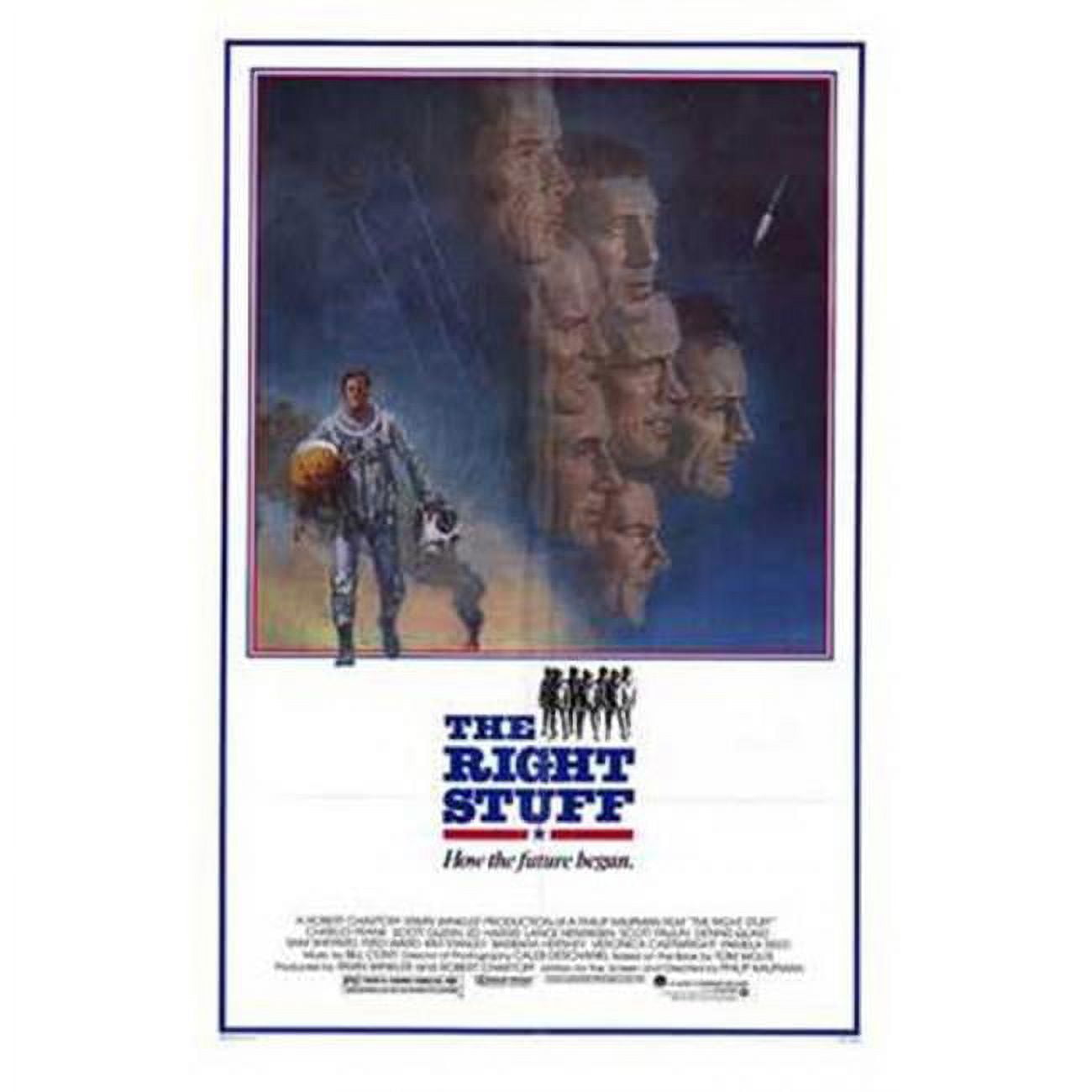 Pop Culture Graphics The Right Stuff Movie Poster, 11 x 17 - Walmart.com
