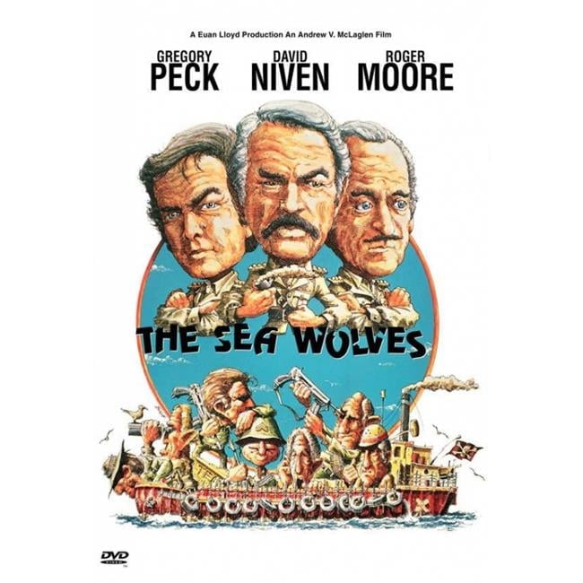 Pop Culture Graphics The Sea Wolves Movie Poster Print - 27 x 40 ...